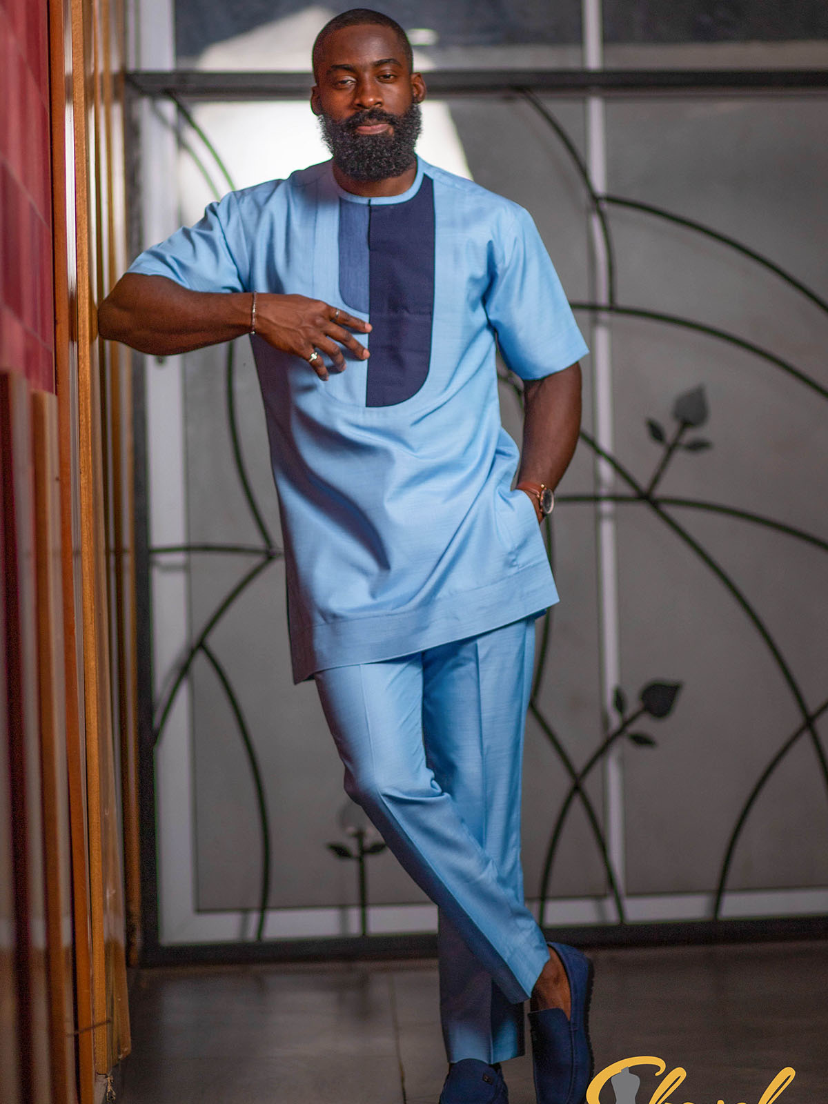 Segbene 2 Piece kaftan – Sheval Collections