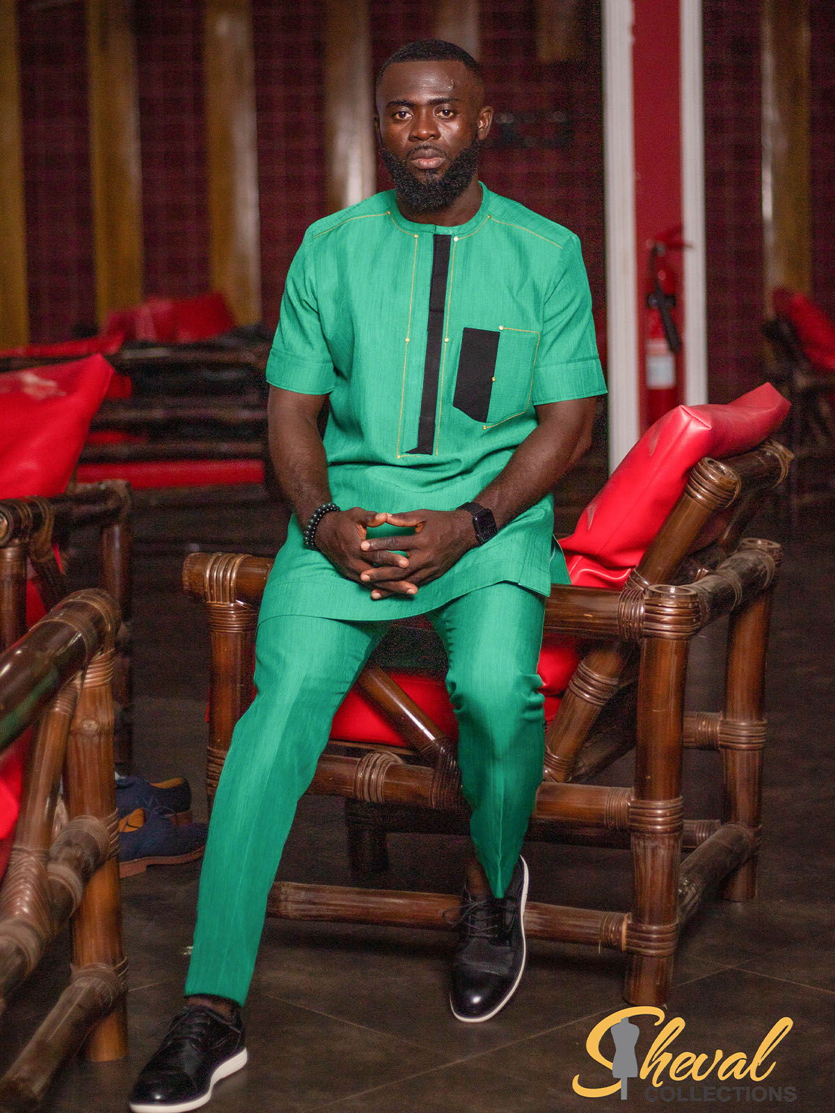 Agbenyo 2 Piece Kaftan – Sheval Collections